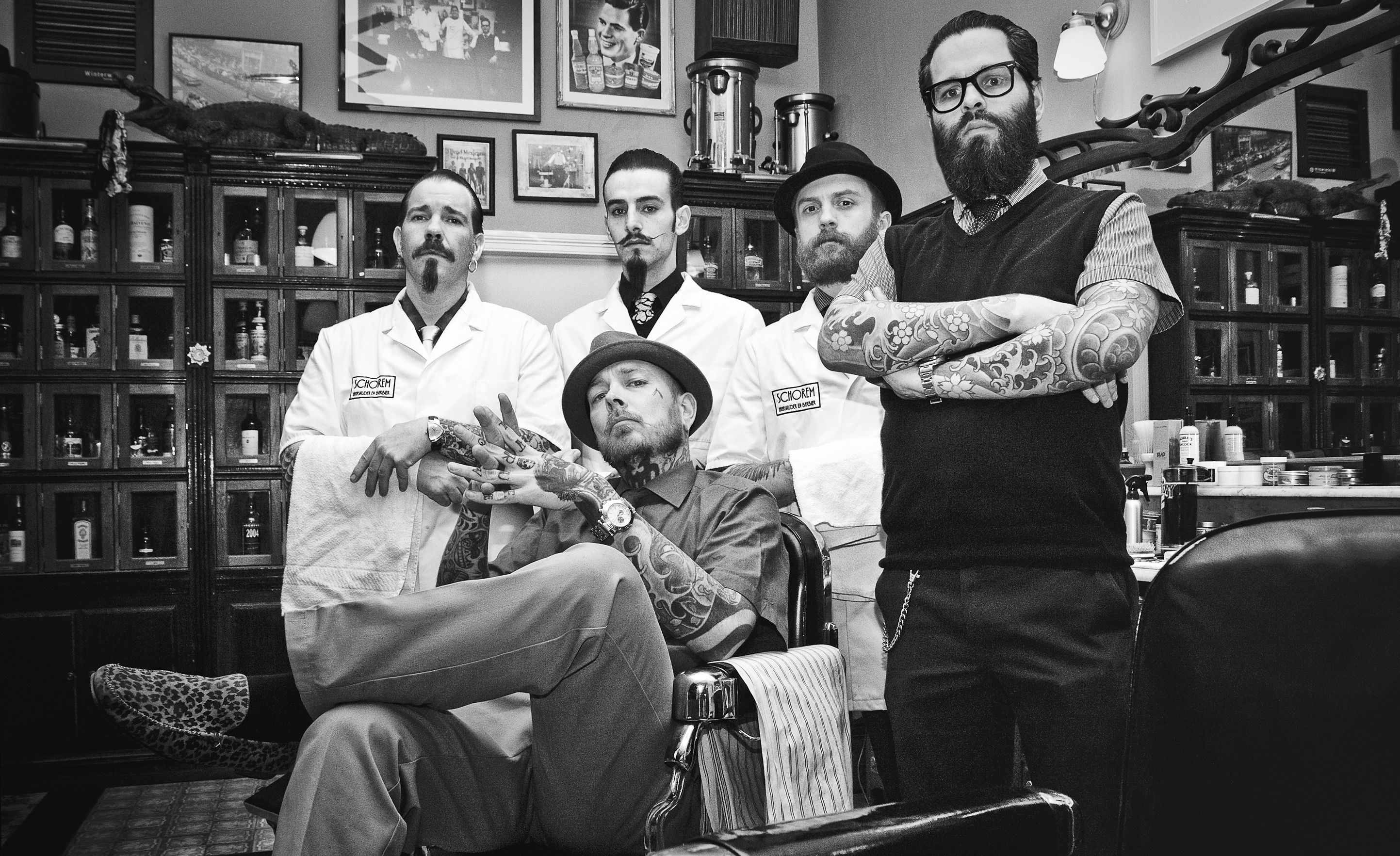 Schorem en New York Barbershop - Gers! Rotterdam
